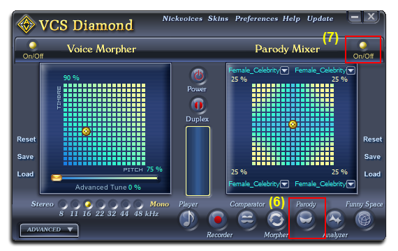 How to use Voice Morpher feature in AV Voice Changer Software Diamond 7 ...