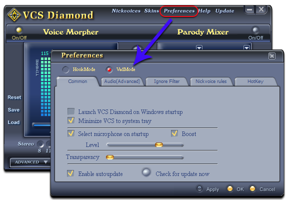 Change Voice in Ventrilo with AV Voice Changer Software Diamond 7.0 ...